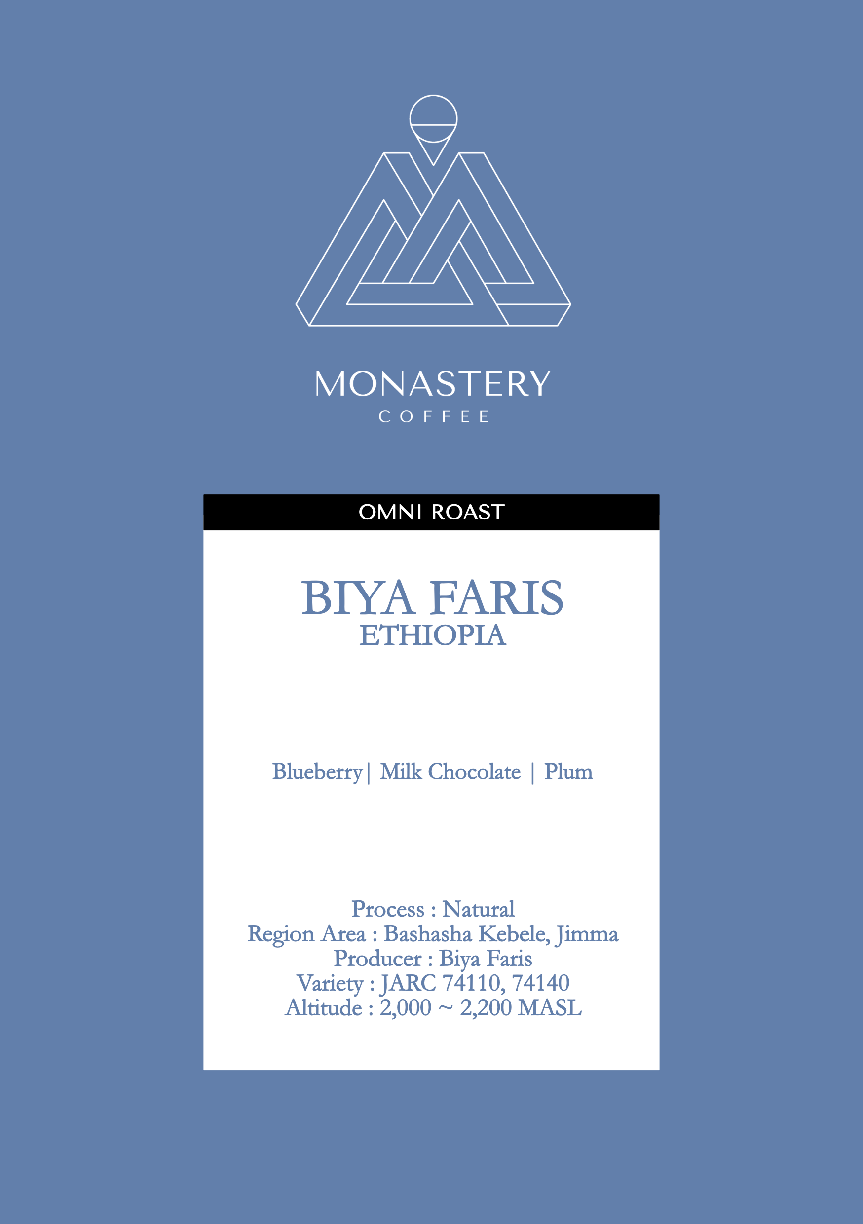 Biya Faris (Natural) - Ethiopia - Monastery Coffee
