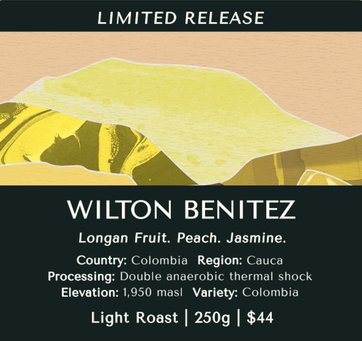 Wilton Benitez - Dbl Anaerobic - Colombia (Limited Release) - Monastery Coffee