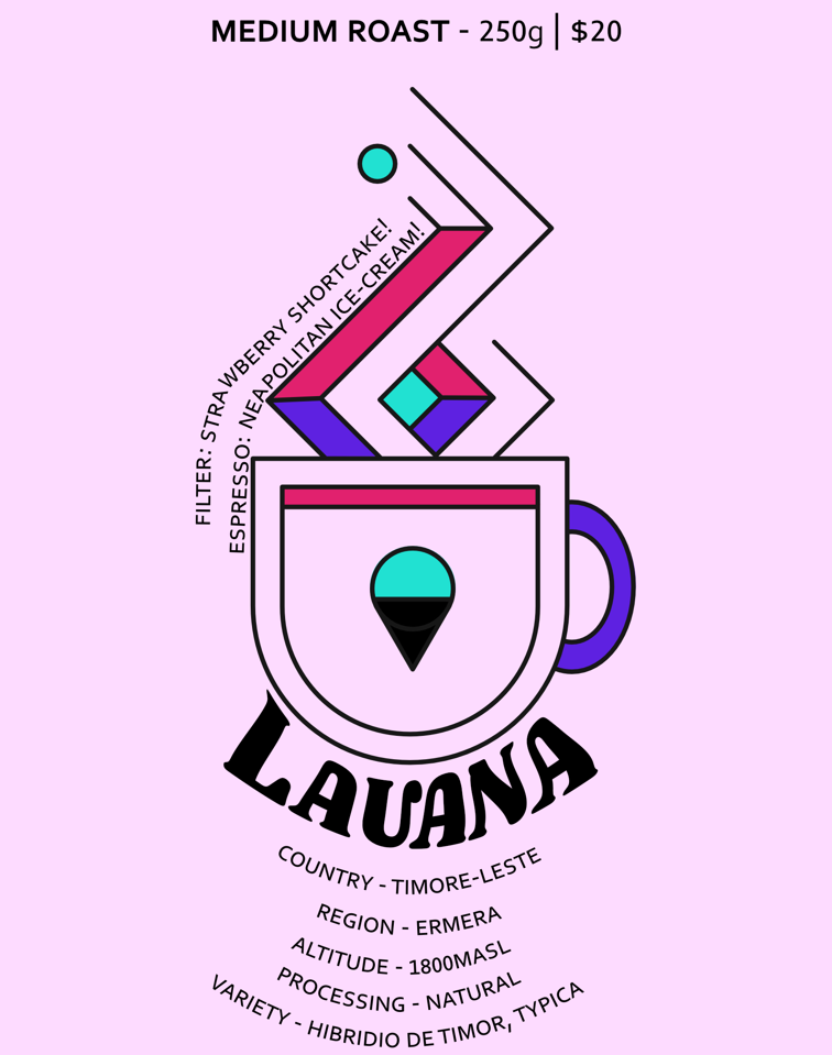 Lauana (Natural) - Timor Leste - Medium Roast - Monastery Coffee