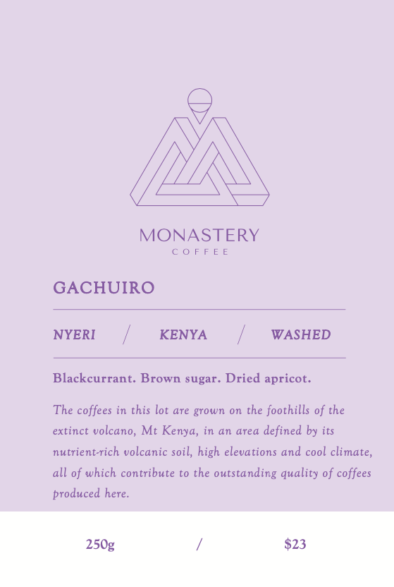 Gachuiro (Washed) - Kenya - Monastery Coffee